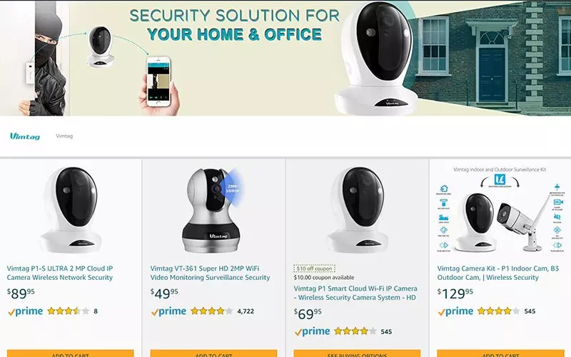 Amazon Seller Storefront – A multi-page shopping hub for your brand.